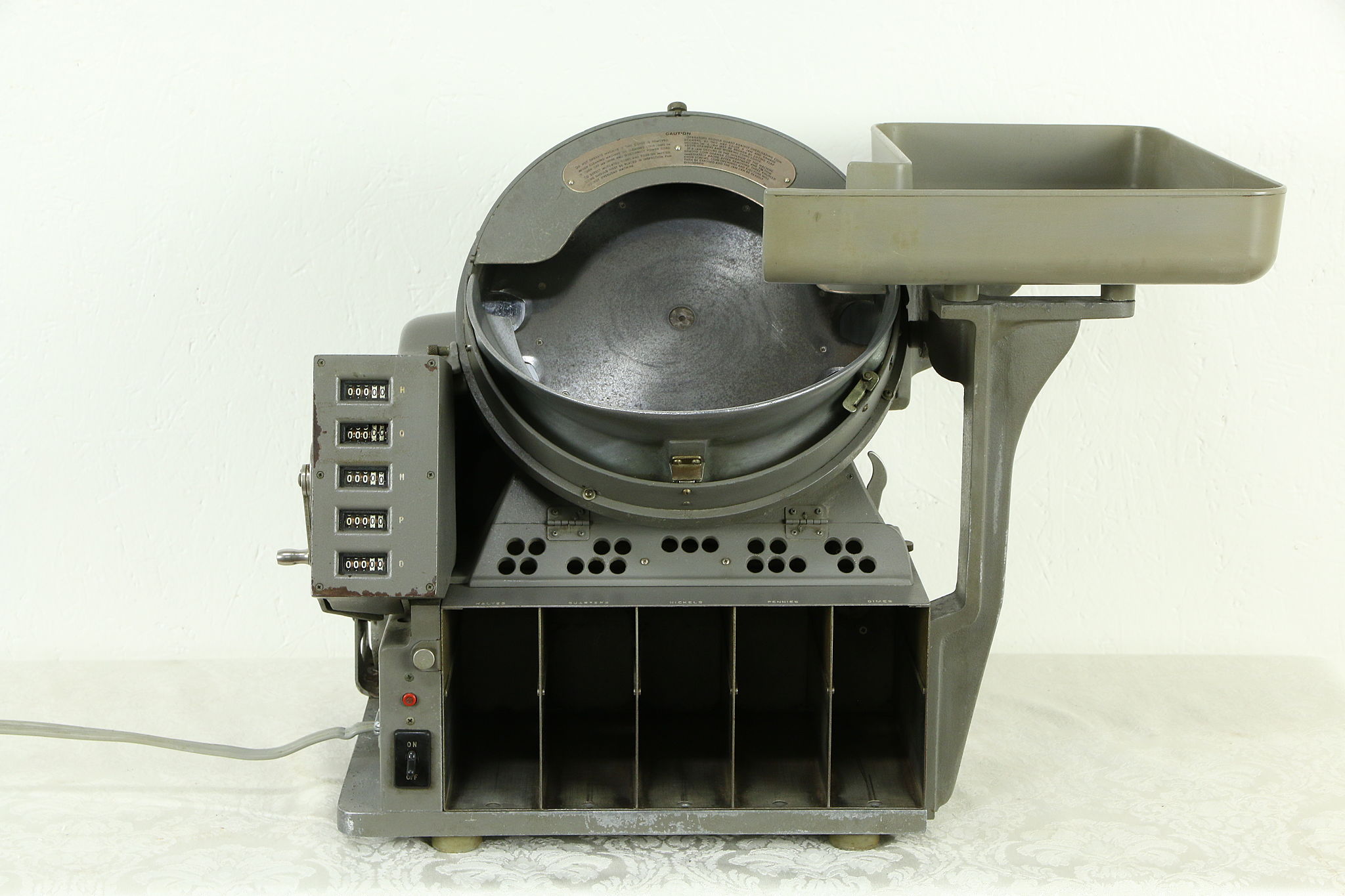Brandt Vintage Bank Commercial Coin Counter Sorting Machine