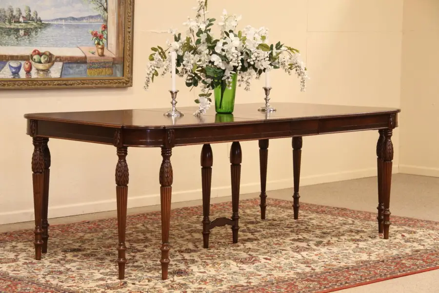 Sheraton 1925 Antique Dining Table