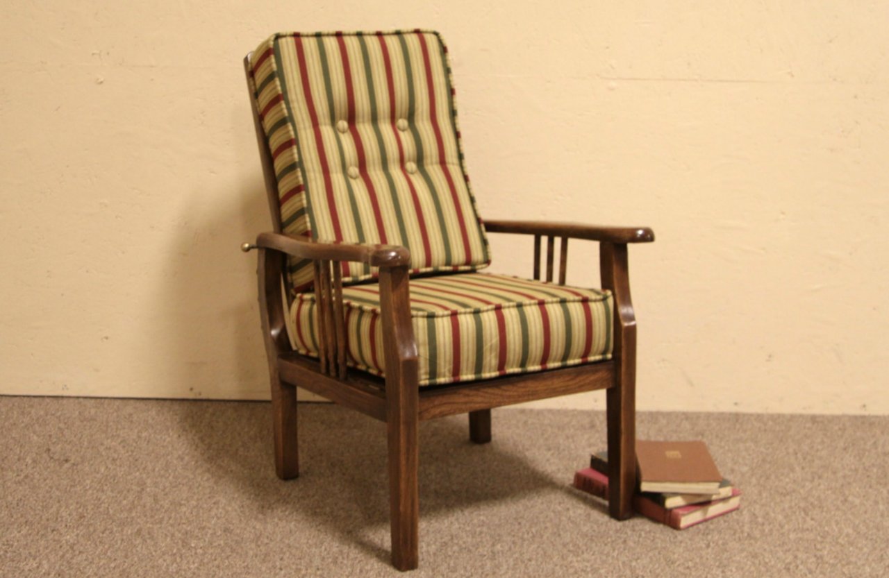 Child's Morris Antique Recliner Chair