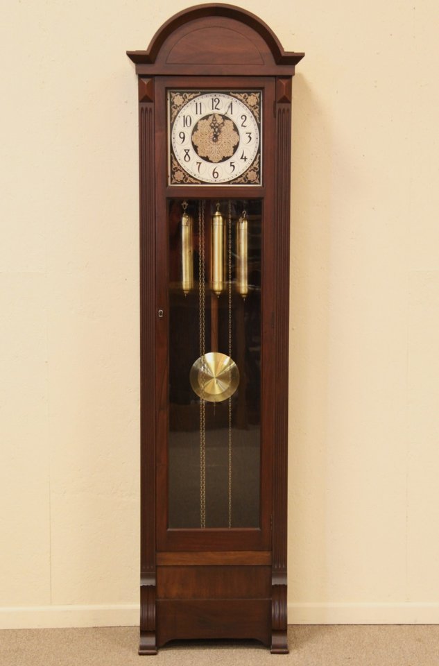 Westminster Grandfather Tall Case Antique Clock