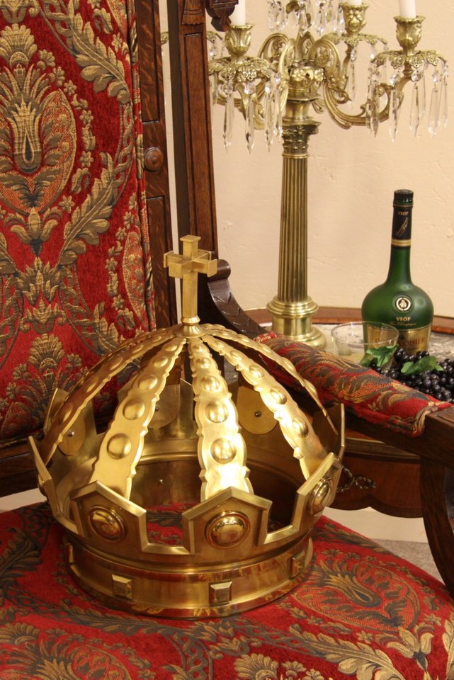 Bronze Crown with Cross