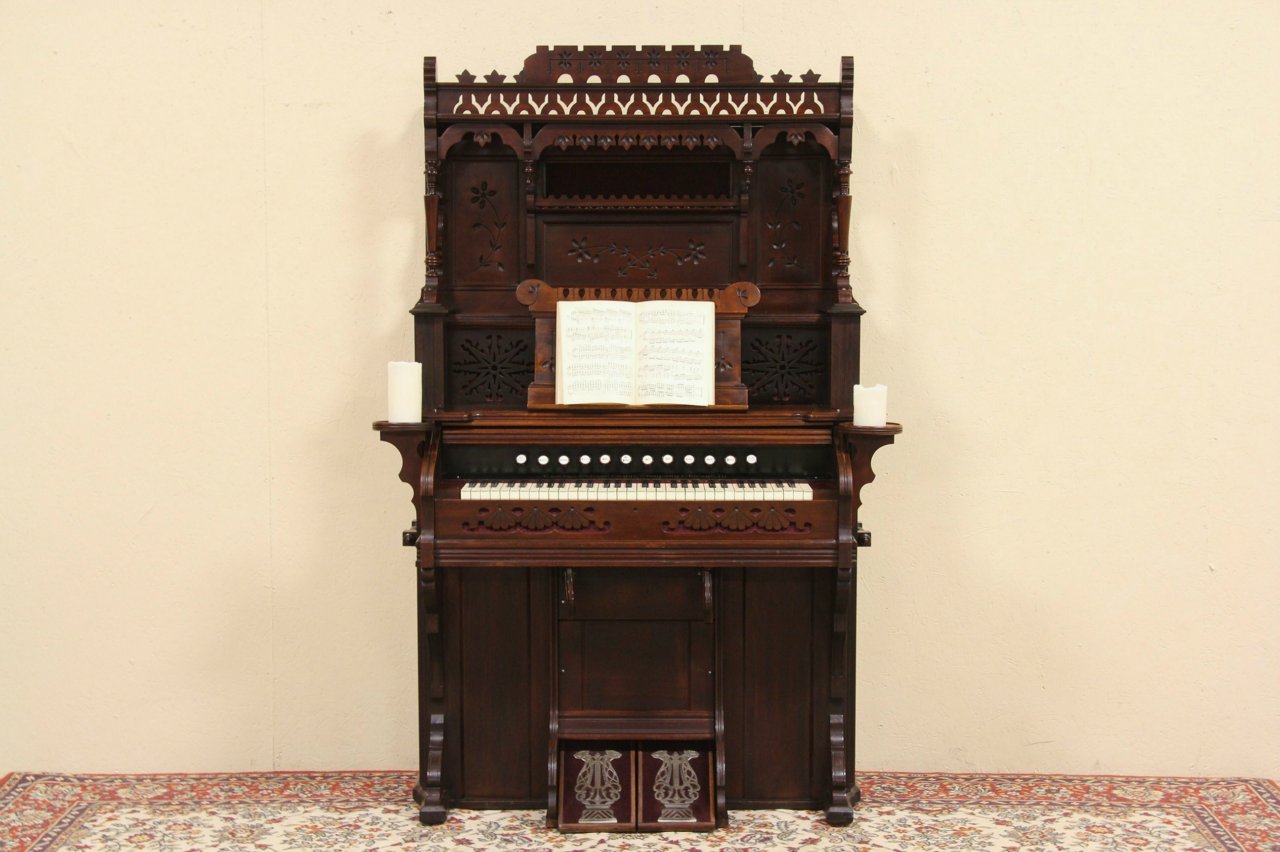 Chicago Cottage 1890 Eastlake Pump Reed Organ