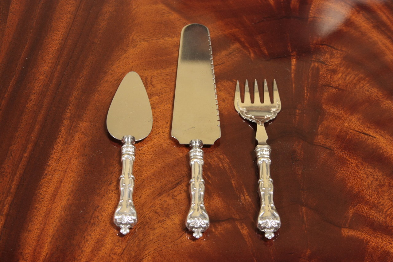 Sterling 3 Pc. Cake Serving Set
