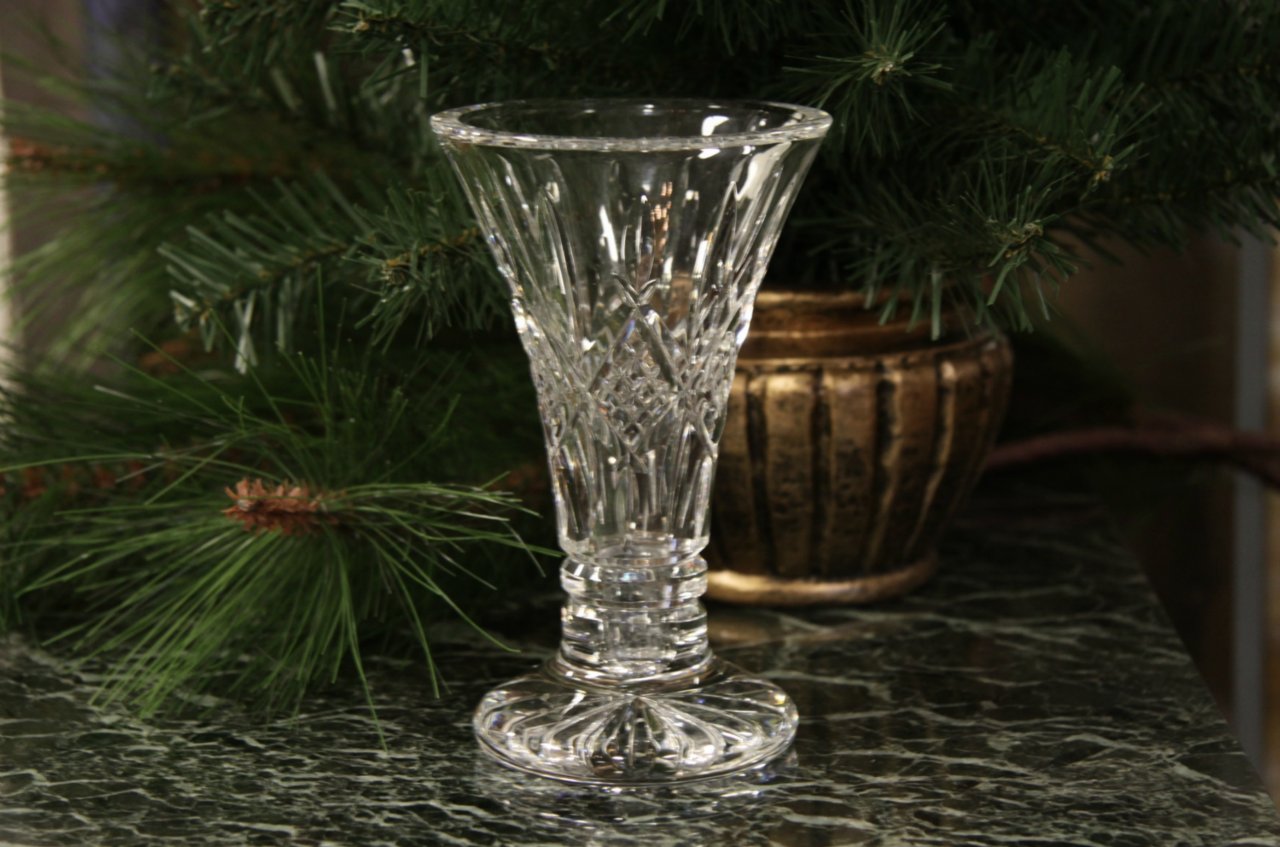 Waterford Irish Crystal 6" Vase