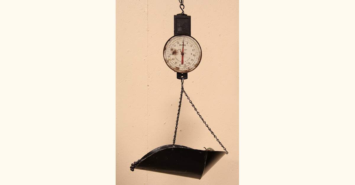 Pelouze Country Hanging Dairy Scale