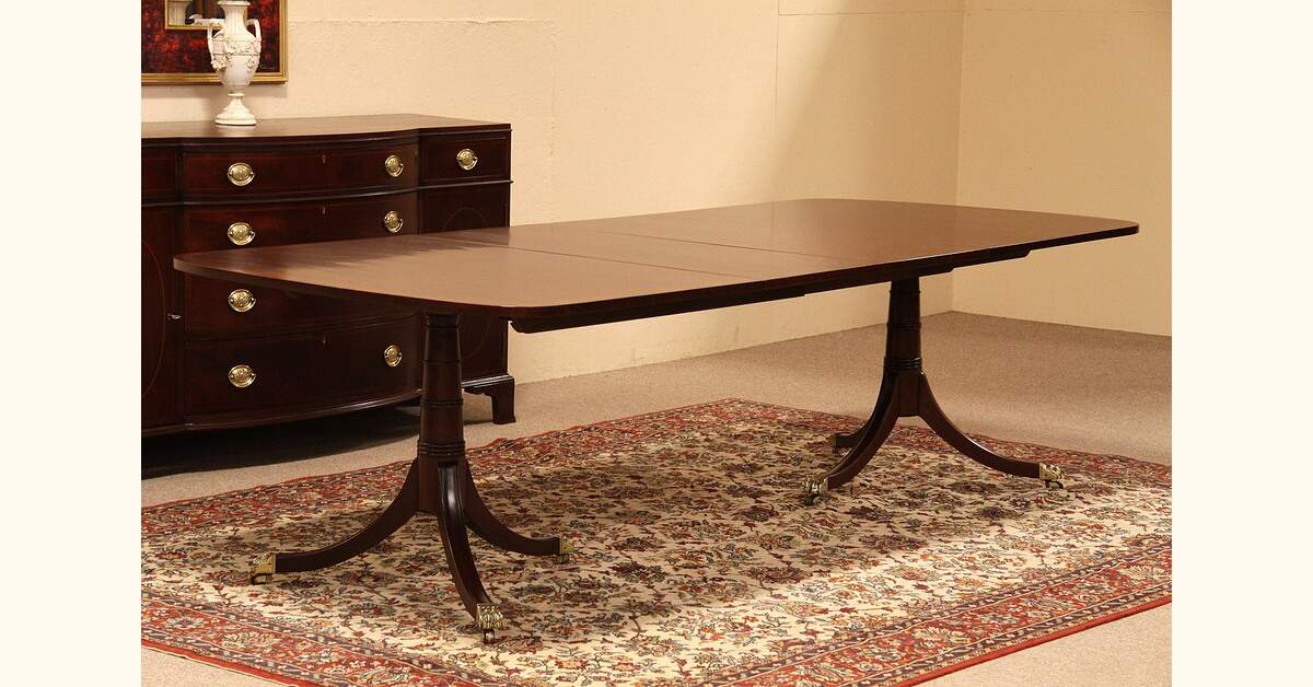 Kittinger Mahogany 8' 8" Dining Table