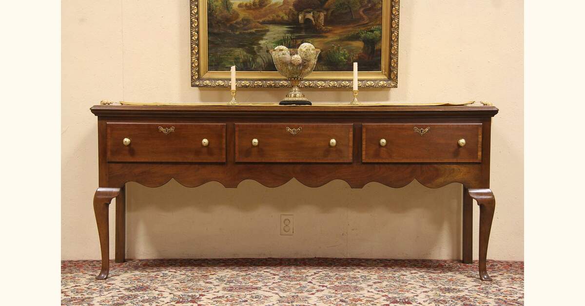 Kittinger Vintage Mahogany Sideboard, Console or Server