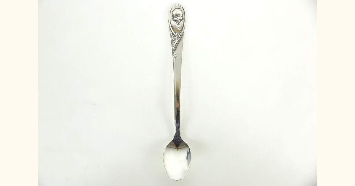 Gerber Winthrop Silver Plate Baby Spoon