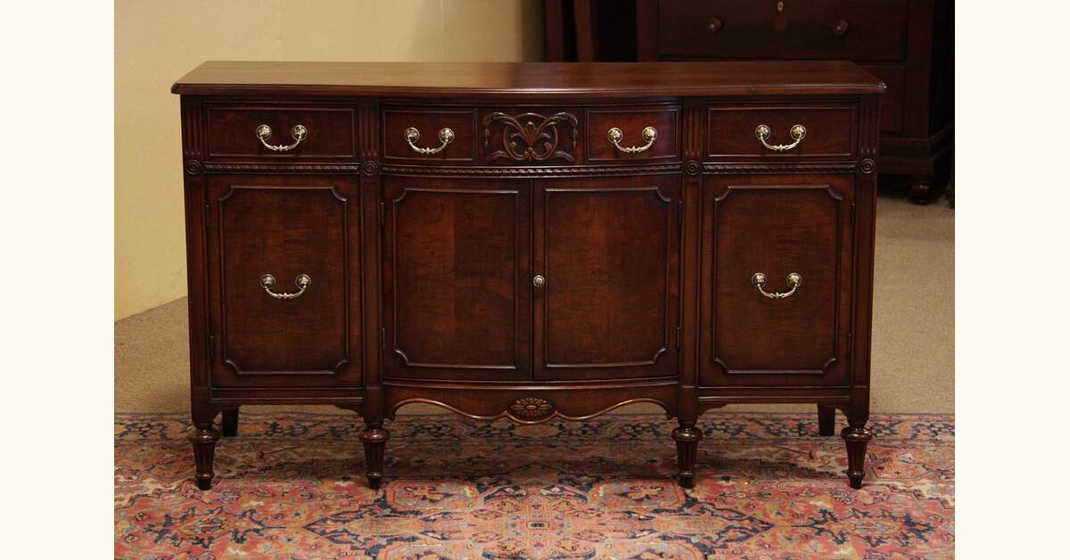 Traditional Walnut Sideboard or Buffet
