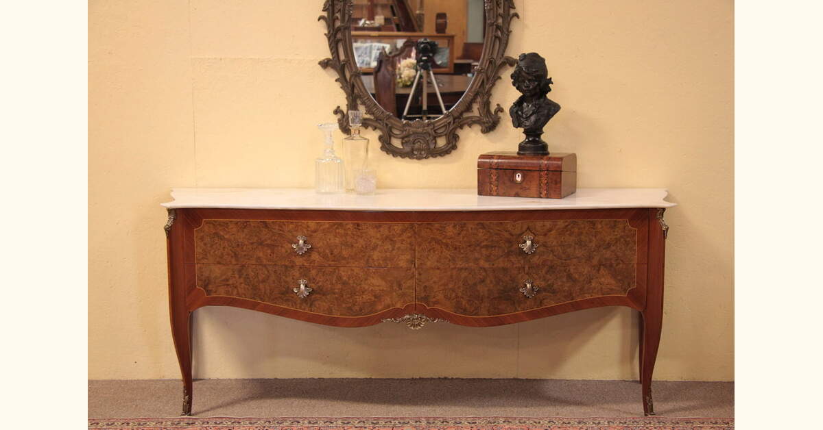 Marble Top Console, Sofa Table, Vessel Sink Vanity