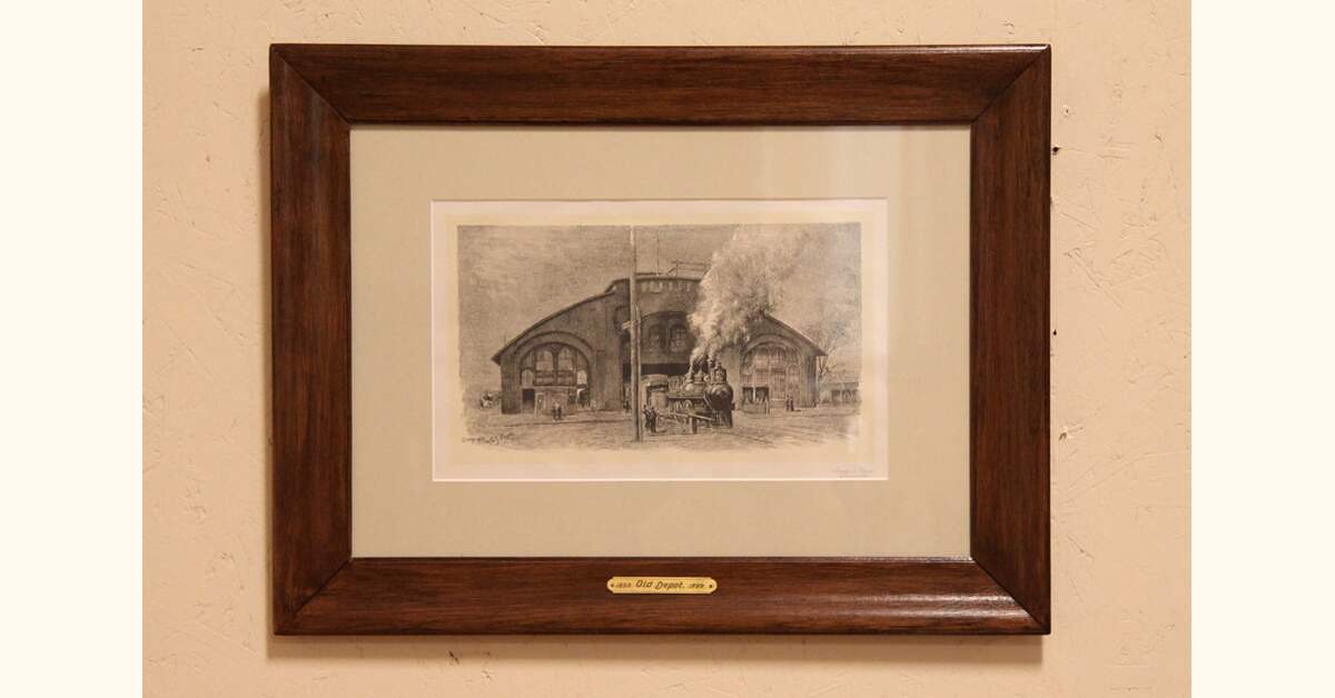 Payne Railroad Engraving 1891