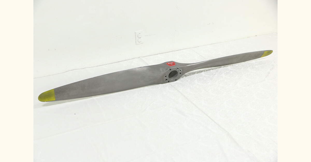 Airplane Salvage Propeller 74" Aluminum, Maxwell of Minneapolis