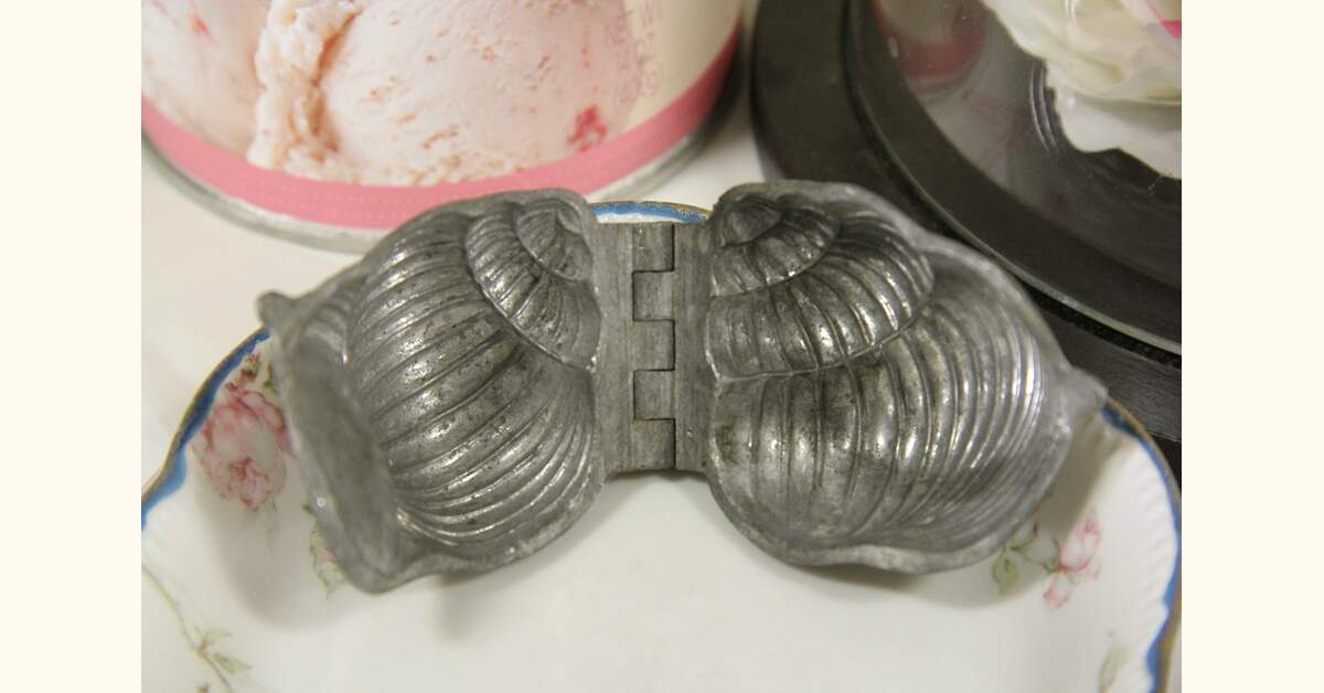 Sea Shell Ice Cream or Chocolate Vintage Mold