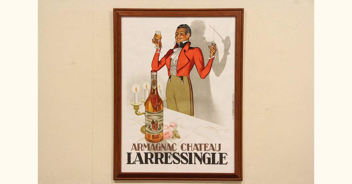 Armagnac Larressingle 1938 by Henri Monnier