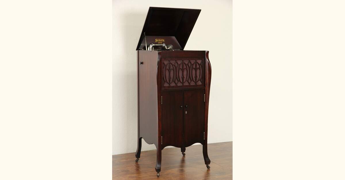 Sonora Windup Antique 1915 Phonograph Record Player