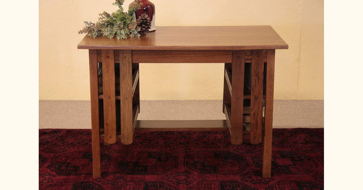 Mission Oak Wolverine Library Table or Desk