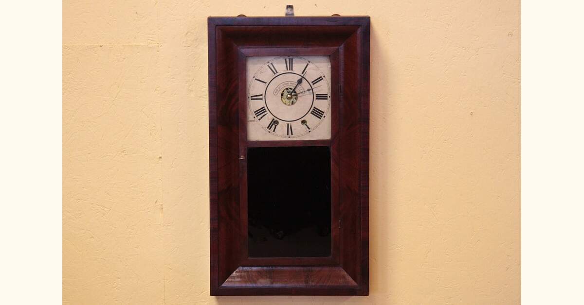 Jerome 1840 Ogee 8 Day Empire Clock