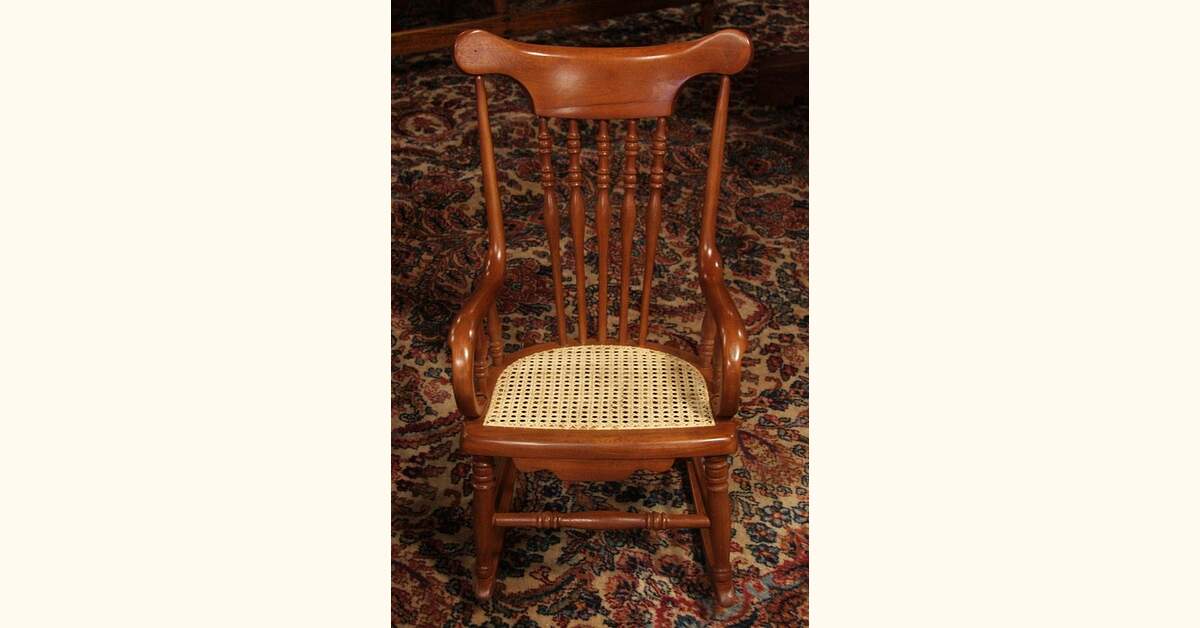 Victorian Child's Antique 1880 Rocker