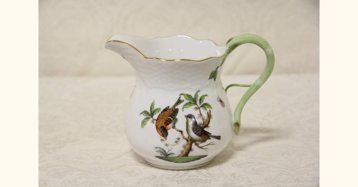 Herend Rothschild Bird Milk Pitcher