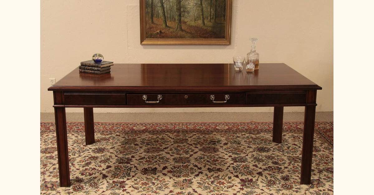 Traditional Writing Desk or Library Table