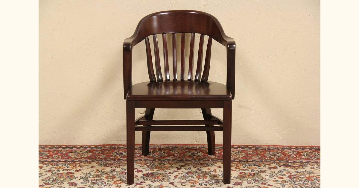 1925 Banker Chair - Antique