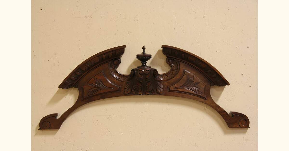 Carved Architectural Salvage Antique Arch