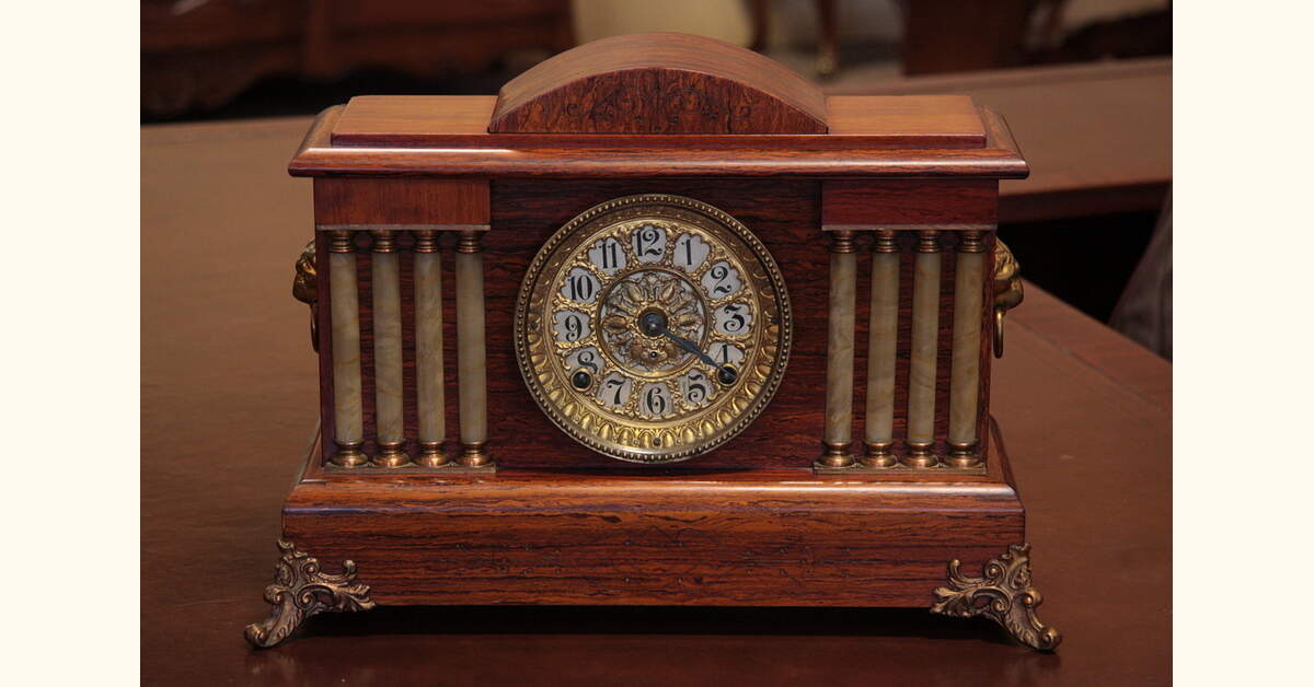 Seth Thomas Victorian Pat. 1880 Pillar Clock