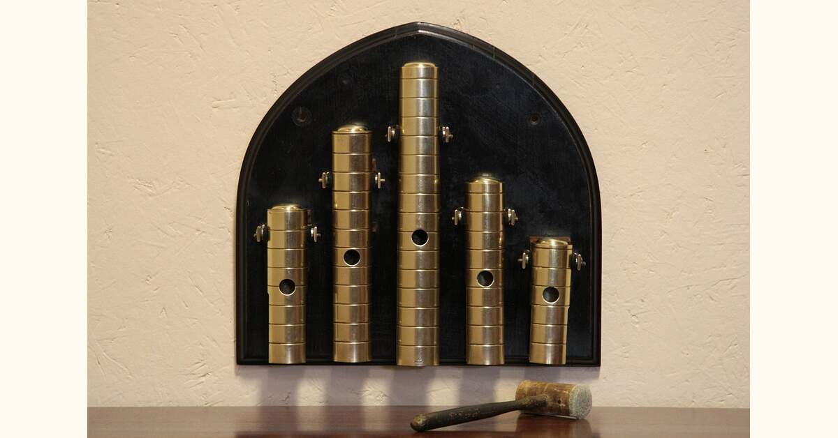 Deagan Brass Antique 1919 Dinner Chime