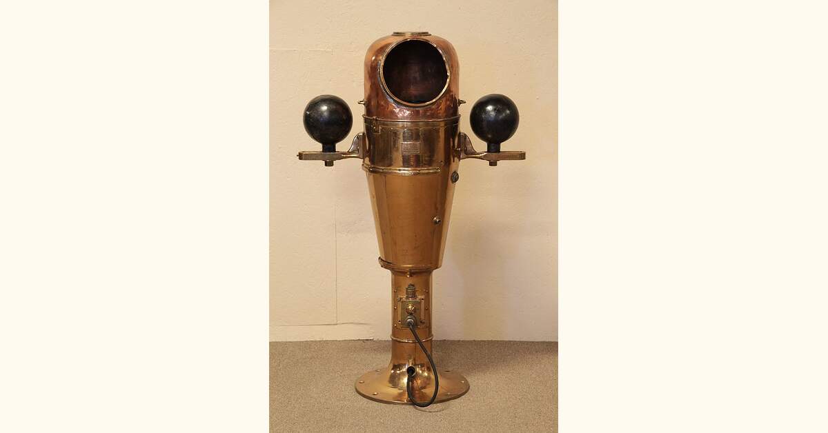 US Navy Ritchie Lionel Brass Ship's Binnacle Compass