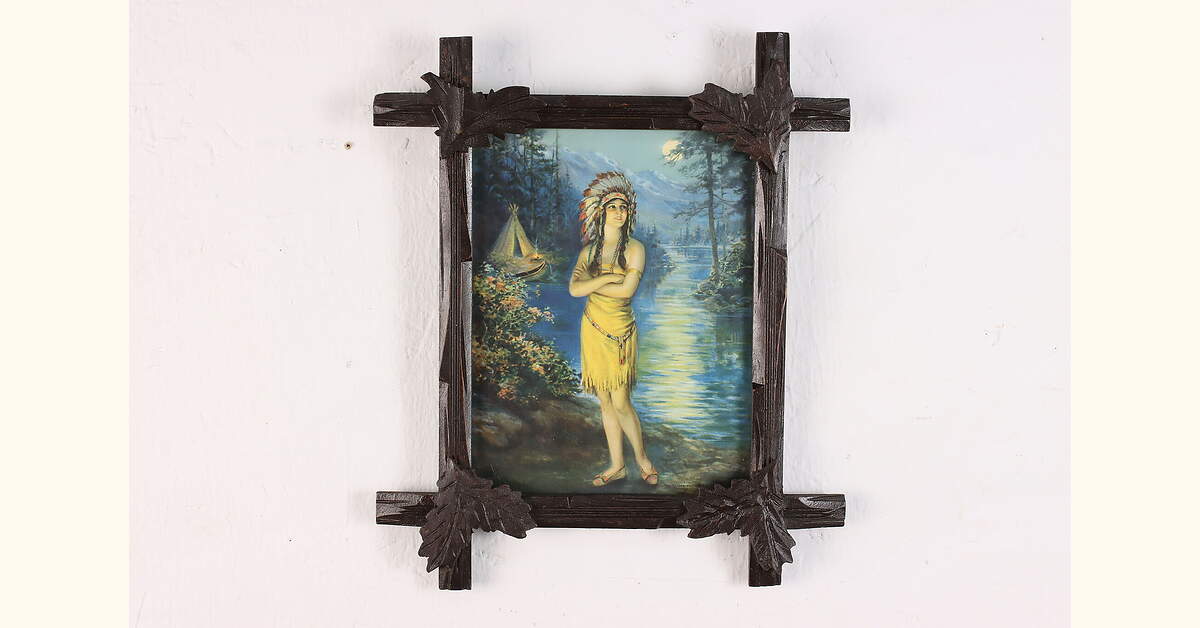 Moonbeam's Princess Antique Art Print F.R. Harper 11"